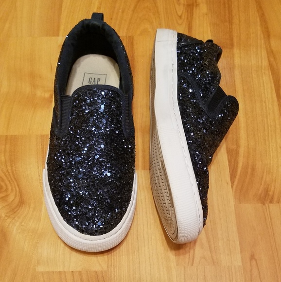 GAP | Shoes | Gap Kids Glitter Slides | Poshmark